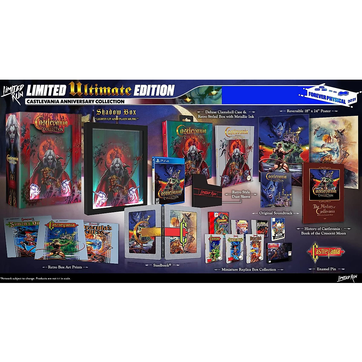 Castlevania: Anniversary Collection (Ultimate Edition Limited Run #405) - For PlayStation 4