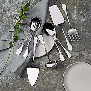 Gourmet Basics by Mikasa Kaylee 8-Piece Stainless Steel Hostess Serving Utensil Set