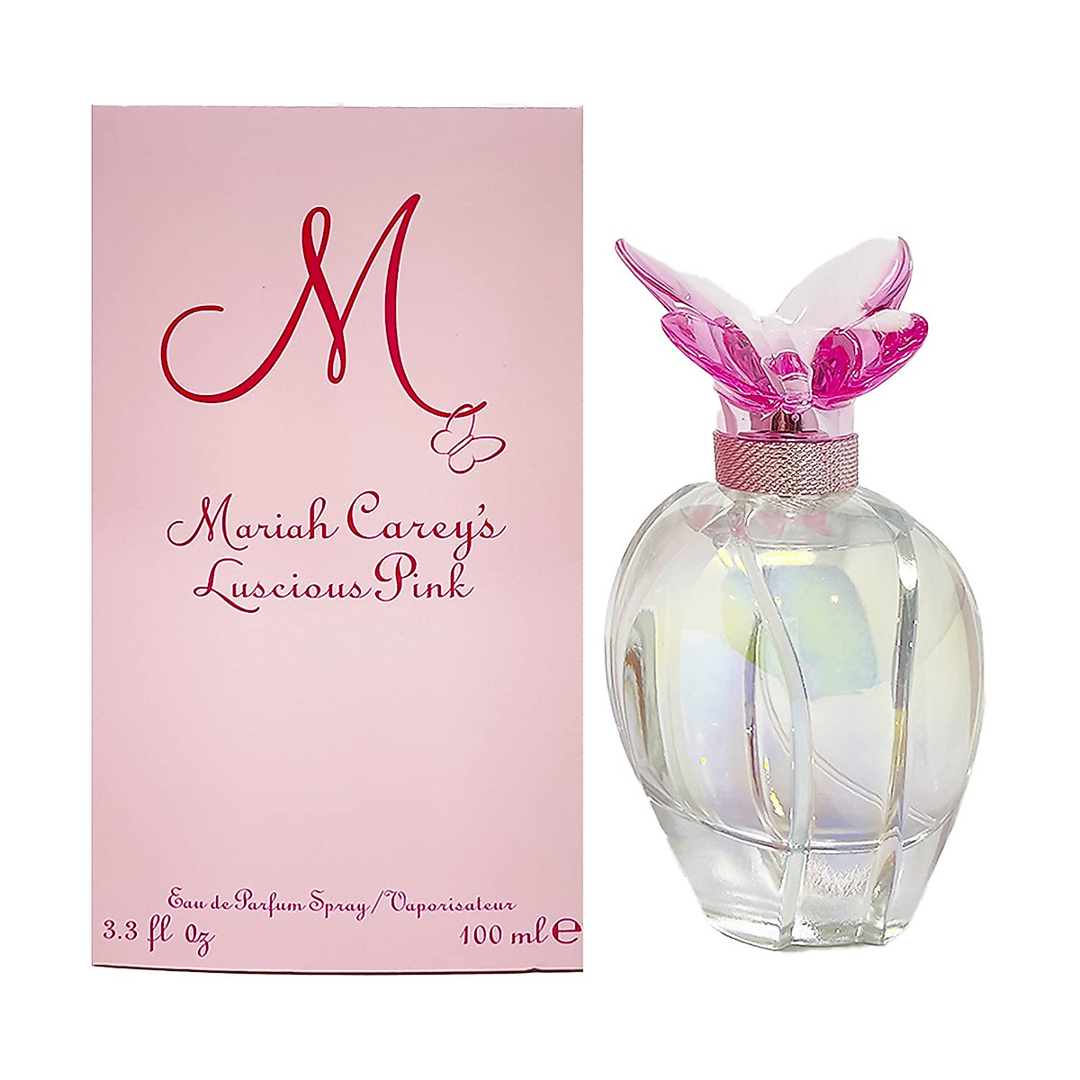 Luscious Pink by Mariah Carey Women's Eau De Parfum Spray 3.4 oz - 100% Authentic by Mariah Carey