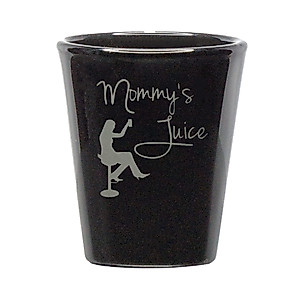 Mommy's Juice Shot Glass (Black)