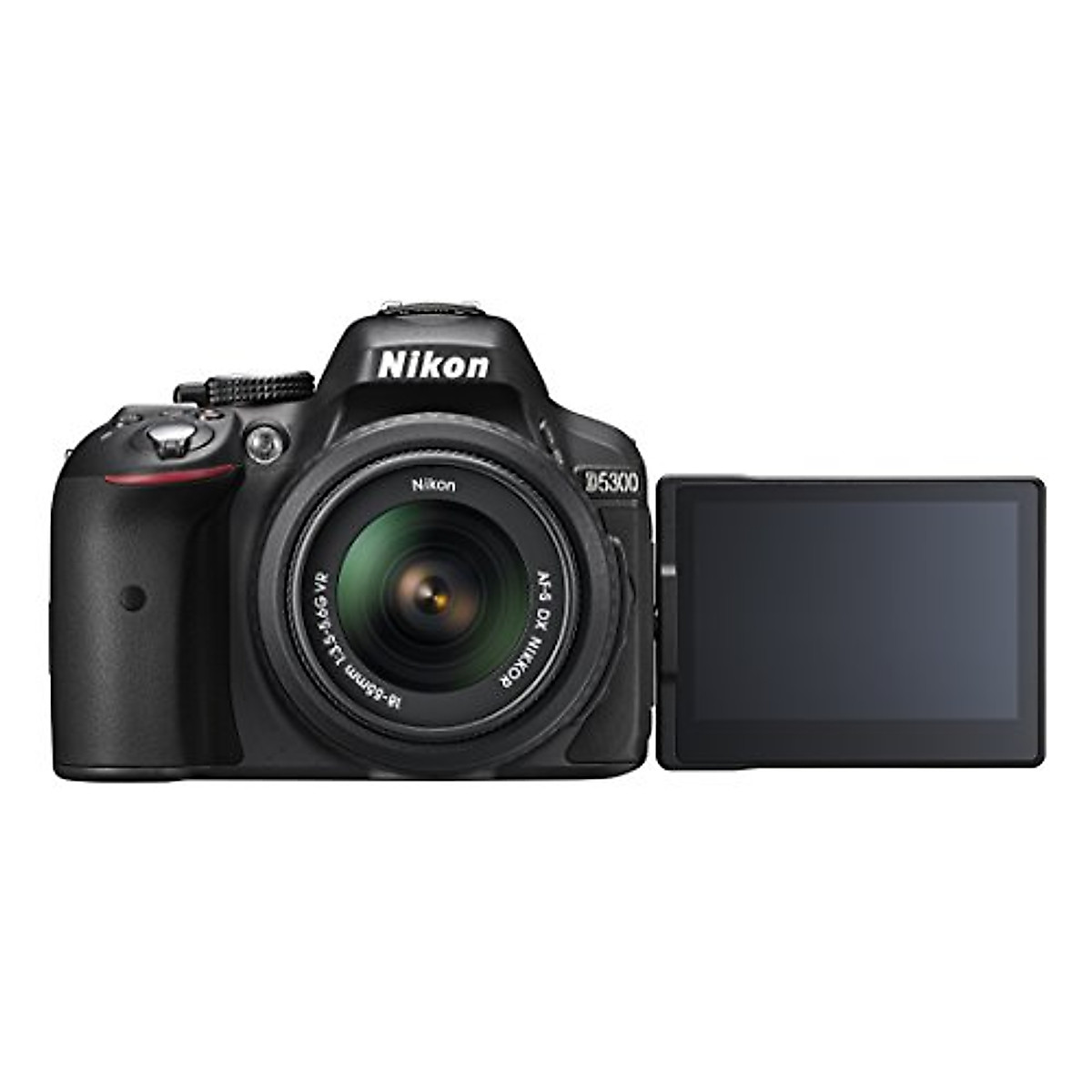 Nikon D5300 Digital SLR with 18-55mm VR II Compact Lens Kit - Black (24.2 MP) 3.2 inch LCD