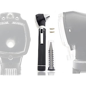 MEDCASE Brilliance Otoscope | Lifetime Warranty | Professional Ear Scope with Light and Speculum for Ear Examination and Diagnosis - Ideal for Professional Use