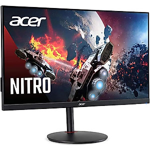 Acer Nitro XV272U Vbmiiprx 27" Zero-Frame WQHD 2560 x 1440 Gaming Monitor | AMD FreeSync Premium Agile-Splendor IPS Overclock to 170Hz Up 0.5ms 95% DCI-P3 1 Display Port & 2 HDMI 2.0