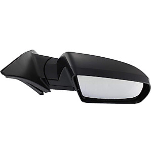 Kool Vue Left & Right Power Heated Door Mirrors Compatible With Toyota Tundra 2007-2013 Manual Fold Without Signal Light, Memory & Puddle Lamp Textured Standard Cab, With Cold Climate Specification