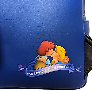 Loungefly Swan Princess Castle Scene Double Strap Shoulder Bag