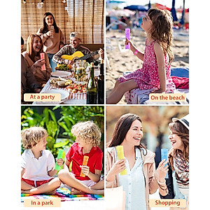 150 Disposable Ice Popsicle Mold Bags (8x2") for DIY Natural Fruit Snacks, Juice & Smoothies, Ice Pops Molds | BPA-Free, Zip Seals, Funnel Included