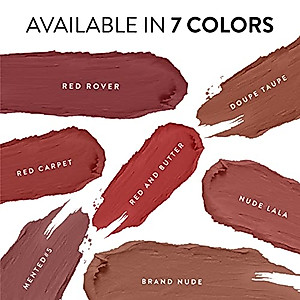 Mented Cosmetics Nude Lipstick for Women, Matte Long-Lasting Lip Stick, 24 Hour Stay Moisturizing Vegan, Paraben & Cruelty-Free, Enhances All Complexions, Perfect for Everyday Makeup, Brand Nude