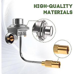 1 lb to 20 lb Propane Adapter Hose & Griddle Regulator Replacement for Blackstone 17" & 22" Propane Griddle Table Top Charbroil 19952085 Tabletop Pit Boss PB336GS Griddle Regulator and Hose Parts