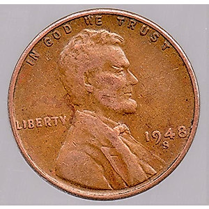 1948-S Lincoln"Wheat" Cent