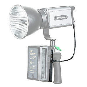 VILTROX V Mount Battery Plate, V-Mount Battery Bracket Plate, 14.8V/ 2.5A-5.5A DC, D-tap Output