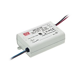 LED Driver 34.7W 33V 1050mA APC-35-1050 Meanwell AC-DC Switching Power Supply APC-35 Series Mean Well C.C Power Supply