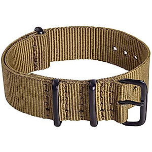 Ritche Christmas Gift 4PC 20mm Nylon Strap Nylon Watch Band Compatible with Timex Weekender Watch for Men Women (4 Packs), White Elephant Gifts, Stocking Stuffers for Men