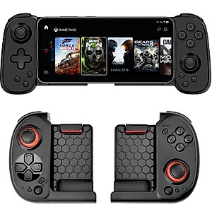 arVin Wireless Gaming Controller for iPhone, iOS, Android, Samsung Galaxy Wireless Gamepad Joystick Play Call of Duty Mobile, Genshin Impact, Minecraft, Diablo Immortal