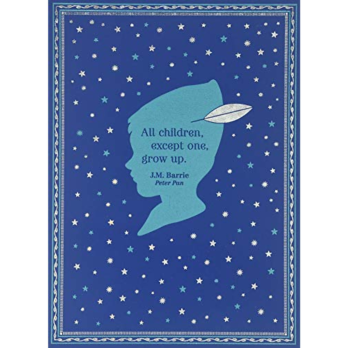 Peter Pan - 2014 Decorative Illustrated Fine Bonded Leather Edition. First Edition Thus, Third Printing. Illustrations by F.D. Bedford and Danielle Deschenes.