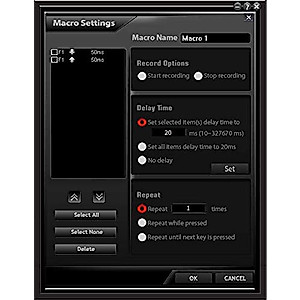 Max keyboard Falcon-20 Programmable Macropad Mechanical Keyboard, Backlit Multicolor LED, Cherry MX RGB Switch (Cherry MX RGB Brown)