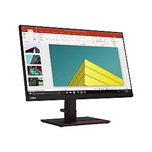 Lenovo ThinkVision P24q-20 1440p 23.8" IPS Monitor, Black (Renewed)