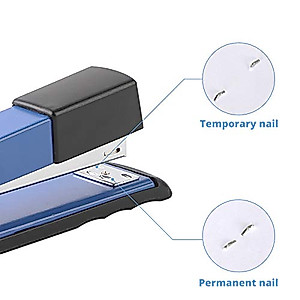 Craftinova Stapler， staplers for Desk ，Durable Metal Stapler ，25 Sheet Capacity，Includes 2000 Staples & Stapler Remover ，for Office or Home School Supplies for Teachers（Blue）5 Pack …