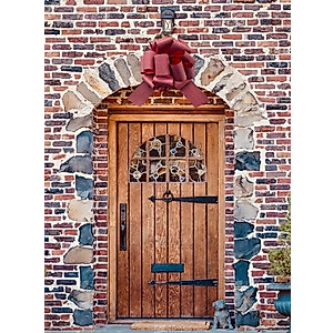 1PC Giant Blue Pull Bow for Gift Wrapping, 14" Glitter Large Bow, (Pack of 1, 14 Inches) Instant Car Bow for Appliances, Bike, Sparkling Big Bow for Birthday Presents Wedding Decoration (Blue)