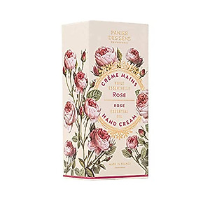 Panier des Sens Rose Hand cream for dry cracked hands with Olive oil - Made in France 97% natural - 2.6floz/75ml