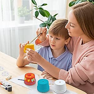 3-Pack Make A Wind Chime Kits - Arts & Crafts Construct & Paint Wind Powered Musical Chime DIY Gift for Kids, Boys & Girls