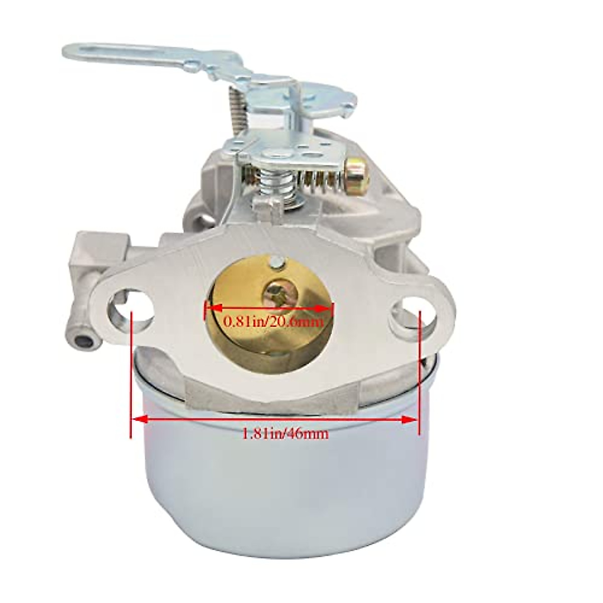 640084B Carburetor Snow Blower Carburetor Carb Compatible for Tecumseh 5HP MTD 632107A 632107 640084 640084A Toro 521 Snow Blower HSSK40 HSSK50 HS50 LH195SA - for 640084B Snow Blower Carburetor