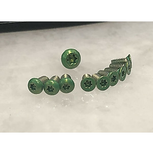 Translucent Green Screws Set For Spyderco Tenacious and Resilience Pocket Knife GRN-VALUE-SET-10 GRN-VALUE-SET-10