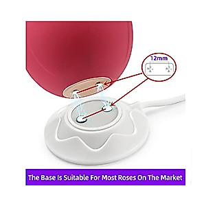 Replacement Rosetoy Charger, Standing Magnetic Adapter Fast Charging USB Cable Cord Replacement Base Dock Station for Rosetoy Only-12mm