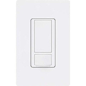 Lutron Maestro Motion Sensor Switch | 5A, Single-Pole or Multi-Location | MS-OPS5M-WH, White