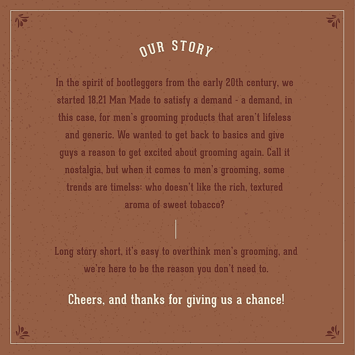 18.21 Man Made Men’s Cologne, 3.4 fl. oz - Long-Lasting Eau de Parfum for Men, Sweet Scent with Woodsy Undertones - Eau de Toilette with Masculine Aromatics