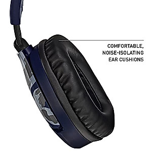 Turtle Beach Recon 70 Multiplatform Gaming Headset for Xbox Series X| S, Xbox One, PS5, PS4, PlayStation, Nintendo Switch, Mobile, & PC with 3.5mm-Flip-to-Mute Mic, 40mm Speakers-Blue Camo