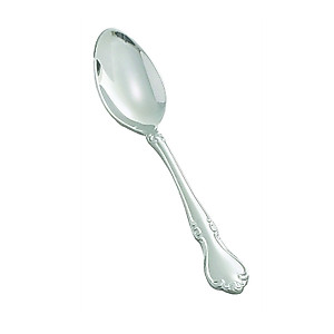 Winco Chantelle 12-Piece Demitasse Spoon Set, 18-8 Stainless Steel
