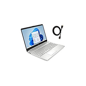 HP Newest 15.6" FHD IPS Touchscreen Premium Business Laptop, 11th Gen Intel Quad-Core i7-1165G7 Upto 4.7GHz, 32GB RAM, 512GB PCIe SSD, Intel Iris Xe Graphics, Windows 11 Pro + HDMI Cable, Silver