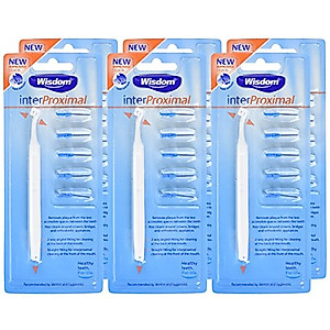 Wisdom Interproximal Toothbrush, Pack of 6