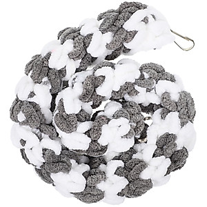 Totority Sugar Glider Climbing Rope Rat Toys for Pet Rats Bungee Rope Bird Toy Climbing Rat Toy Woven Hamster Toy Swing Glider Climbing Sugar Glider Toy Parrot Stand to Weave Cotton Rope