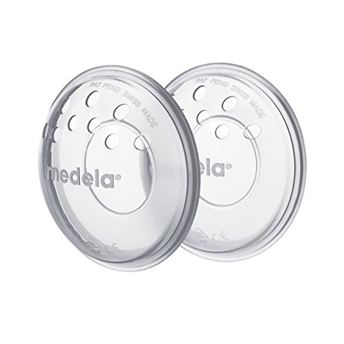 Medela SoftShells Breast Shells for Sore Nipples for Pumping or Breastfeeding, Discreet Breast Shells, Flexible and Easy to Wear, Made Without BPA
