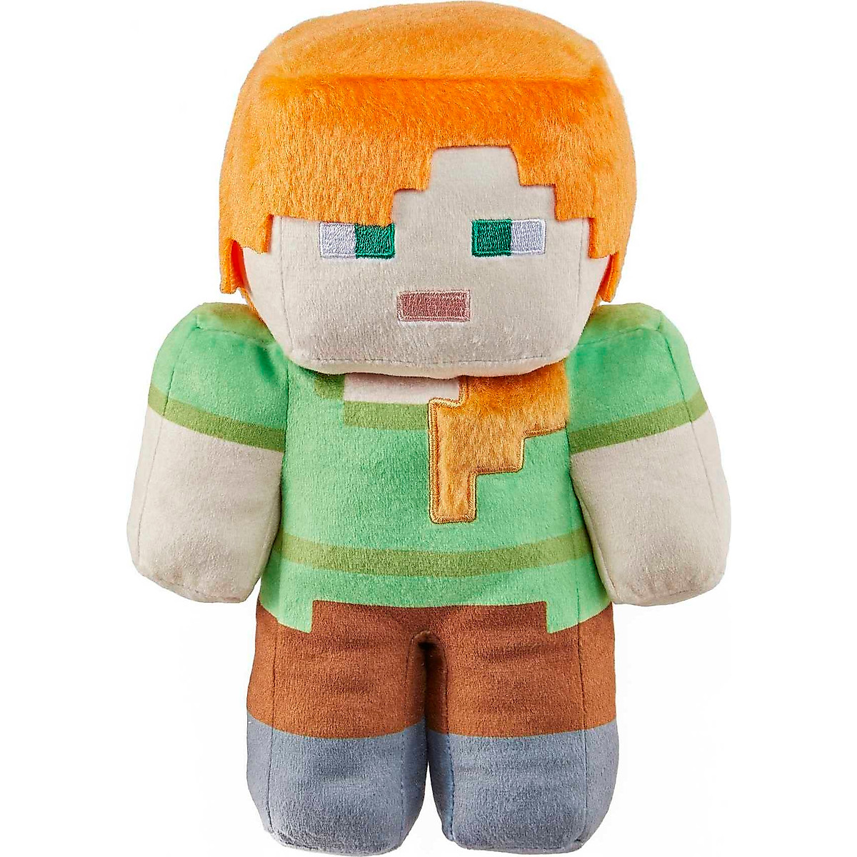 Mattel Minecraft Basic Plush Character Soft Dolls, Video Game-Inspired Collectible Toy Gifts for Kids & Fans Ages 3 Years Old & Up