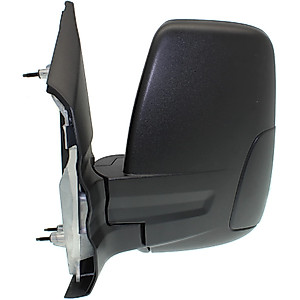 Kool Vue Driver & Passenger Side Non-Electric Mirrors for Ford Transit-250 Transit-350 Transit-150 Transit-350 HD 2015-2017 Without Signal Light Textured Models With Medium or High Roof