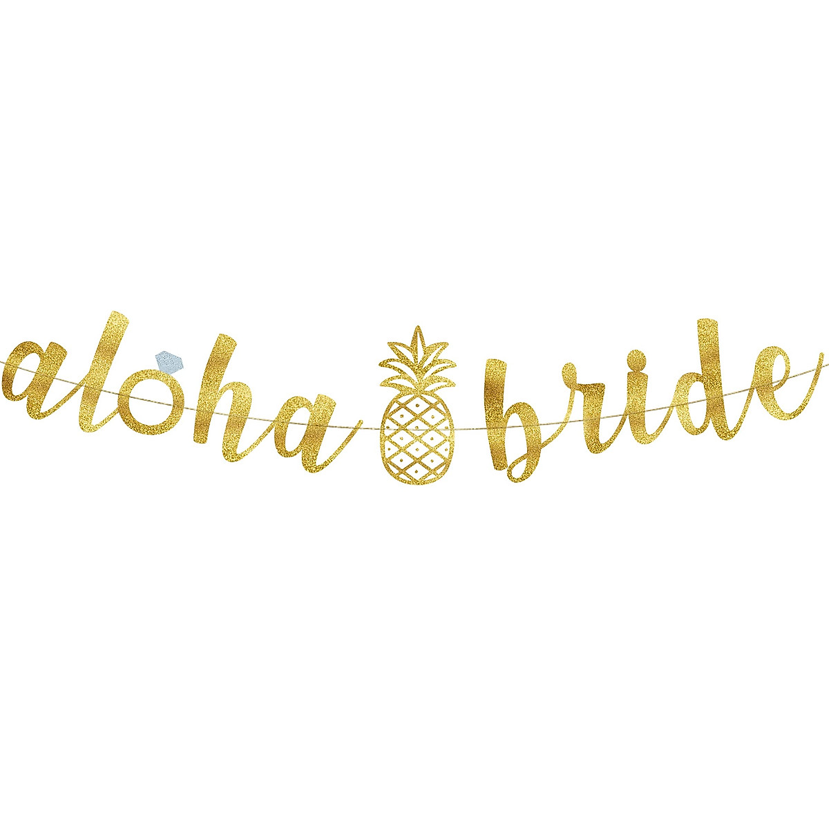 Aloha Bride Banner - Bachelorette Party Decorations, Ideas, Supplies, Gifts, Jokes and Favors