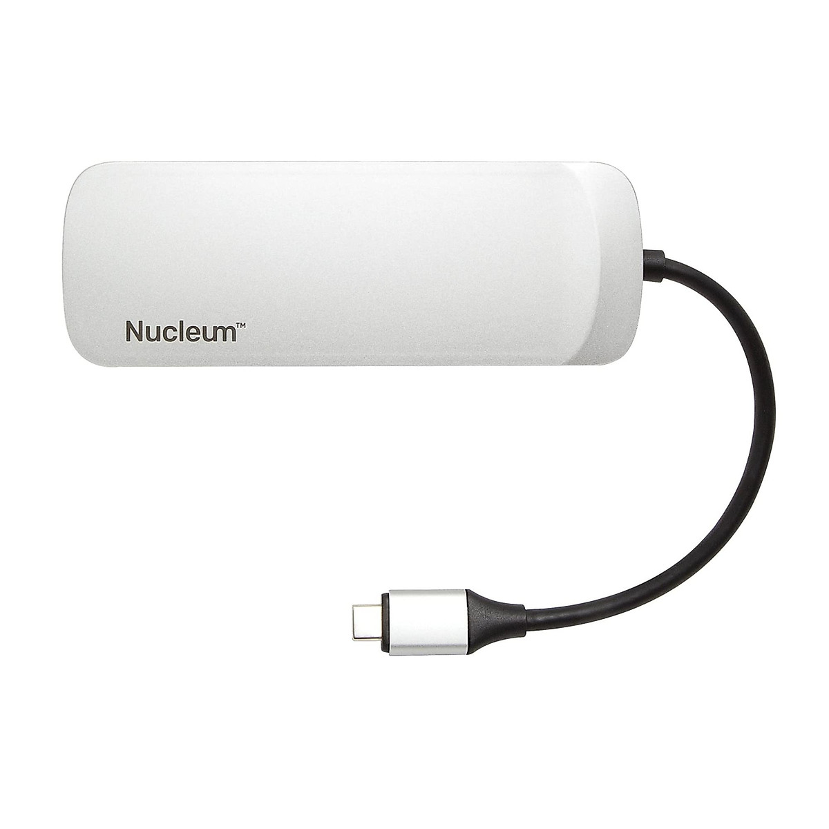 Kingston Nucleum USB C Hub, 7-In-1 Type-C-Adapter Hub Connect USB 3.0, 4K HDMI, SD and MicroSD-Card, USB Type-C Charging for MacBook, Chromebook, and Other USB Type-C devices
