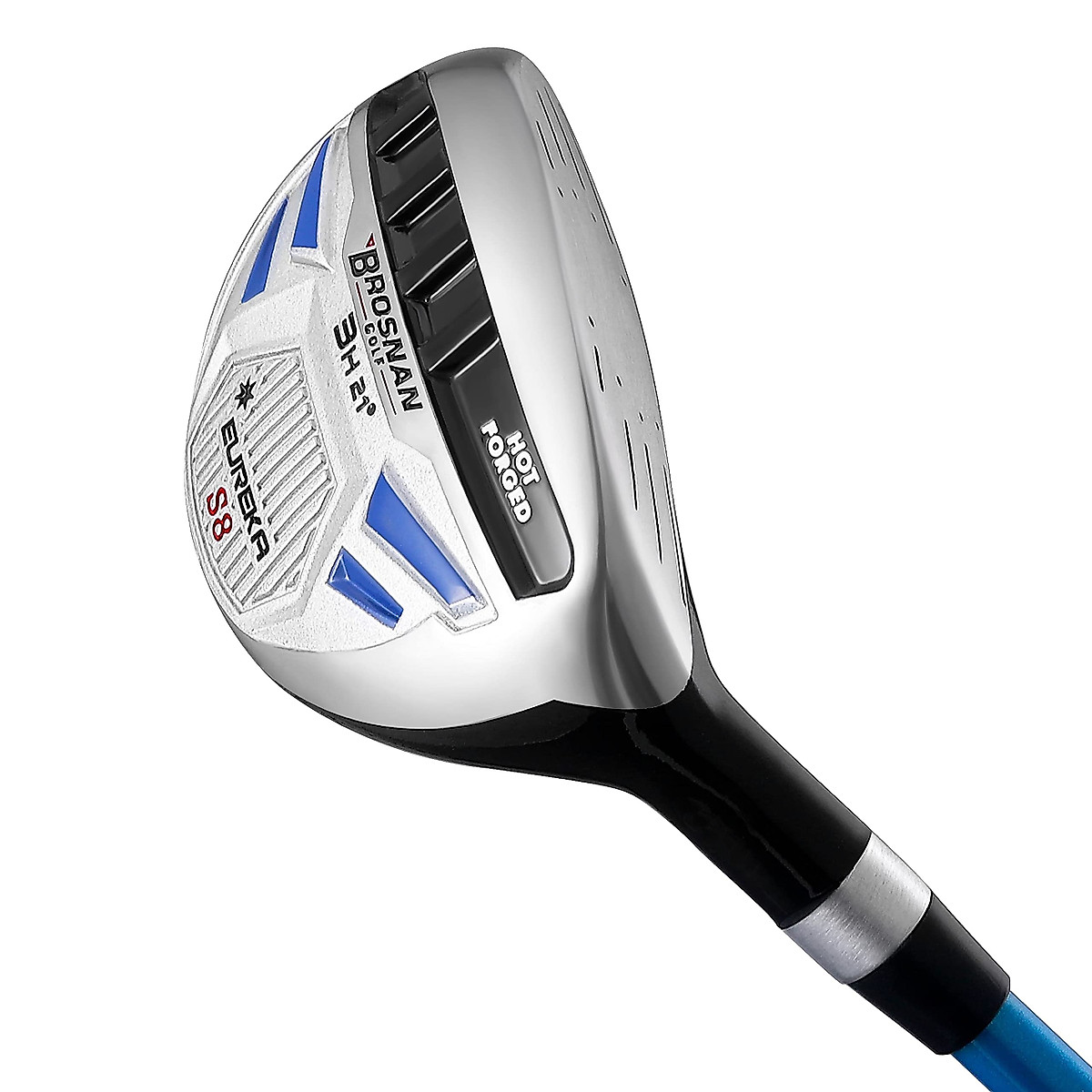 Brosnan Golf Eureka S8 Men's Complete Golf Club Set [12 Clubs /16-Pieces ][Hand: Right] [Length: Standard]