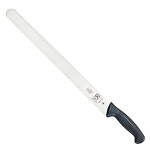 Mercer Culinary M23113 Millennia Black Handle, 16-Inch Wavy Edge, Cake Slicer