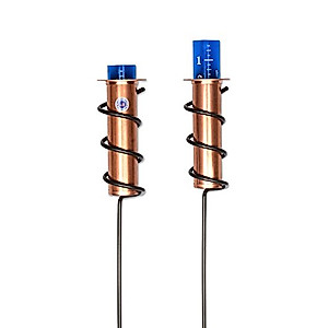 World's Coolest Rain Gauge, Stake, Genuine Copper, Measure, Monitor, Conserve, Precipitation, Easy to Read, Deck, Patio, Garden, Lawn, Unbreakable
