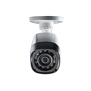Lorex LBV2521B High Definition 1080p 2MP Weatherproof Night Vision Security Camera (White)