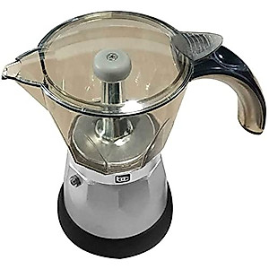 Bene Casa Espresso Coffee Maker, 3 Cup, 12 x 9 x 8"