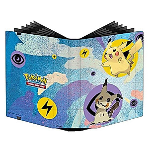 Ultra PRO - Pokémon Pikachu & Mimikyu 9-Pocket PRO-Binder - Protect Collectible Cards, Trading Cards, & Sports Cards, Side Loading Pockets, Protects & Stores up to 360 Standard Size Cards