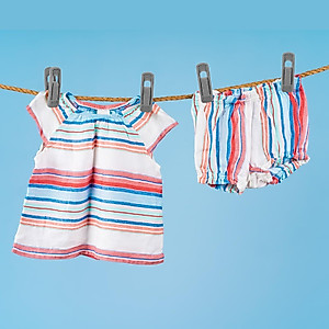 Feelorna 20 Pcs Velvet Hangers Clips, Non-Slip Clothes Hanger Clips Multi-Purpose Hanger Clips Strong Finger Flocked Clips for Pants Skirt Clothes Velvet Hanger (Gray)