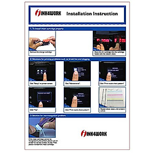 INK4WORK Compatible Ink Cartridge Replacement for Canon PGI-280XXL CLI-281XXL PGI280 XXL CLI281 XXL for PIXMA TS6120 TS8120 TS9120 TR7520 TR8520 (5-Pack)
