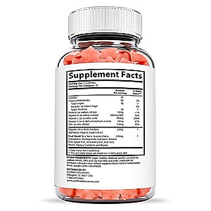 Justified Laboratories (3 Pack) Lifetime Keto Max Gummies 448MG Contains Organic Bamboo Acai Berry with Pomegranate Juice 180 Gummys