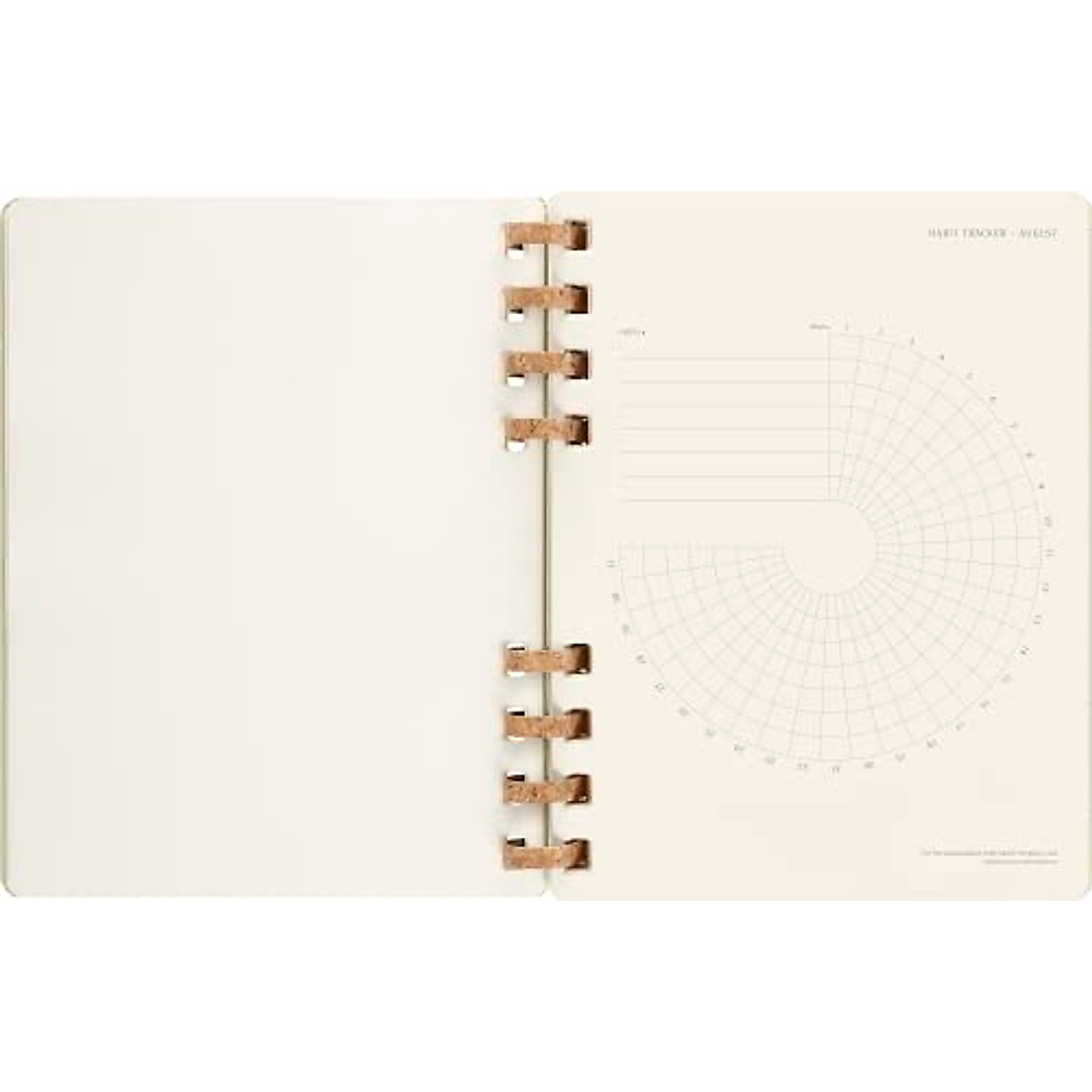 Moleskine 2024 Spiral Academic Planner, 12M, Extra Large, Crush Kiwi, Hard Cover (7.5 x 10)