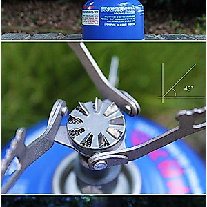 BRS Ultralight Camping Gas Stove Outdoor Gas Burner Cooking Stove Portable Folding Titanium Atove 25g